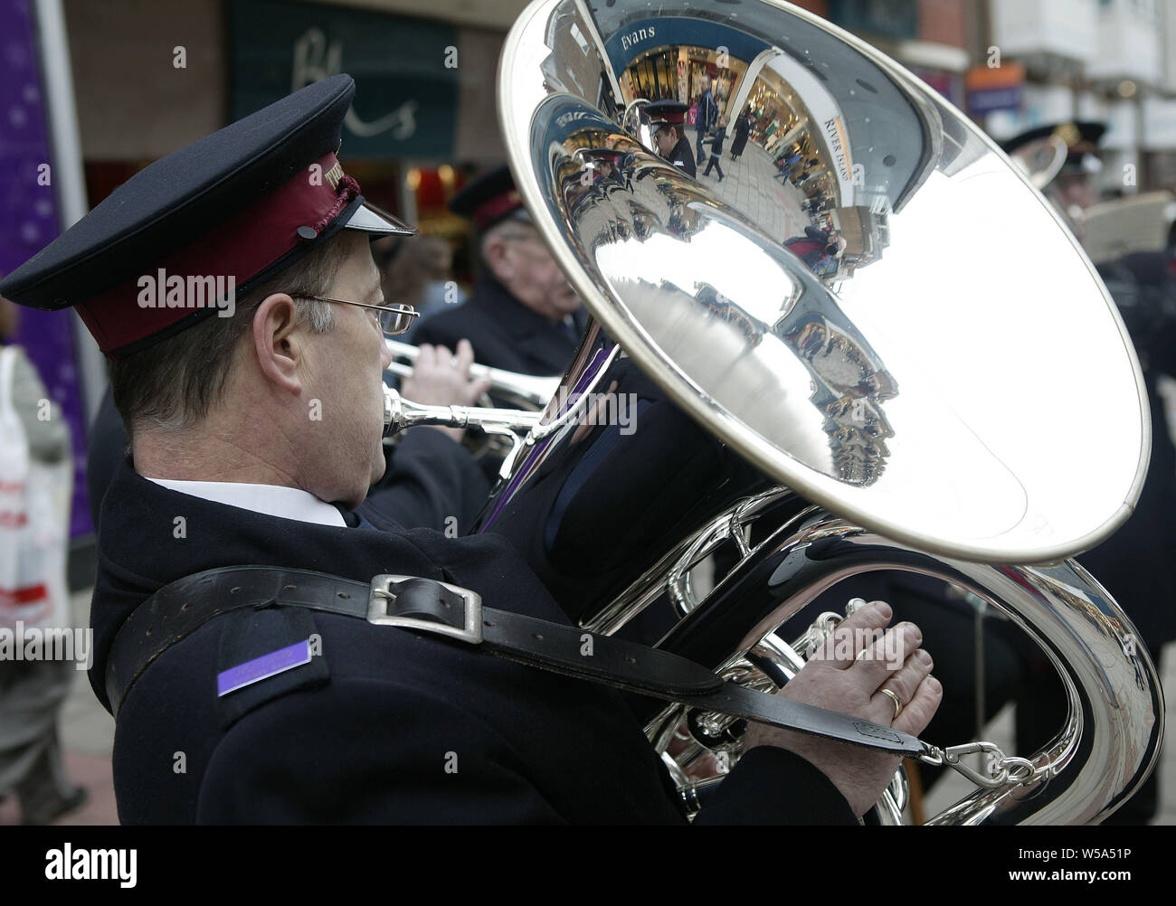 Salvation army brass band hi-res stock photography and images - Alamy