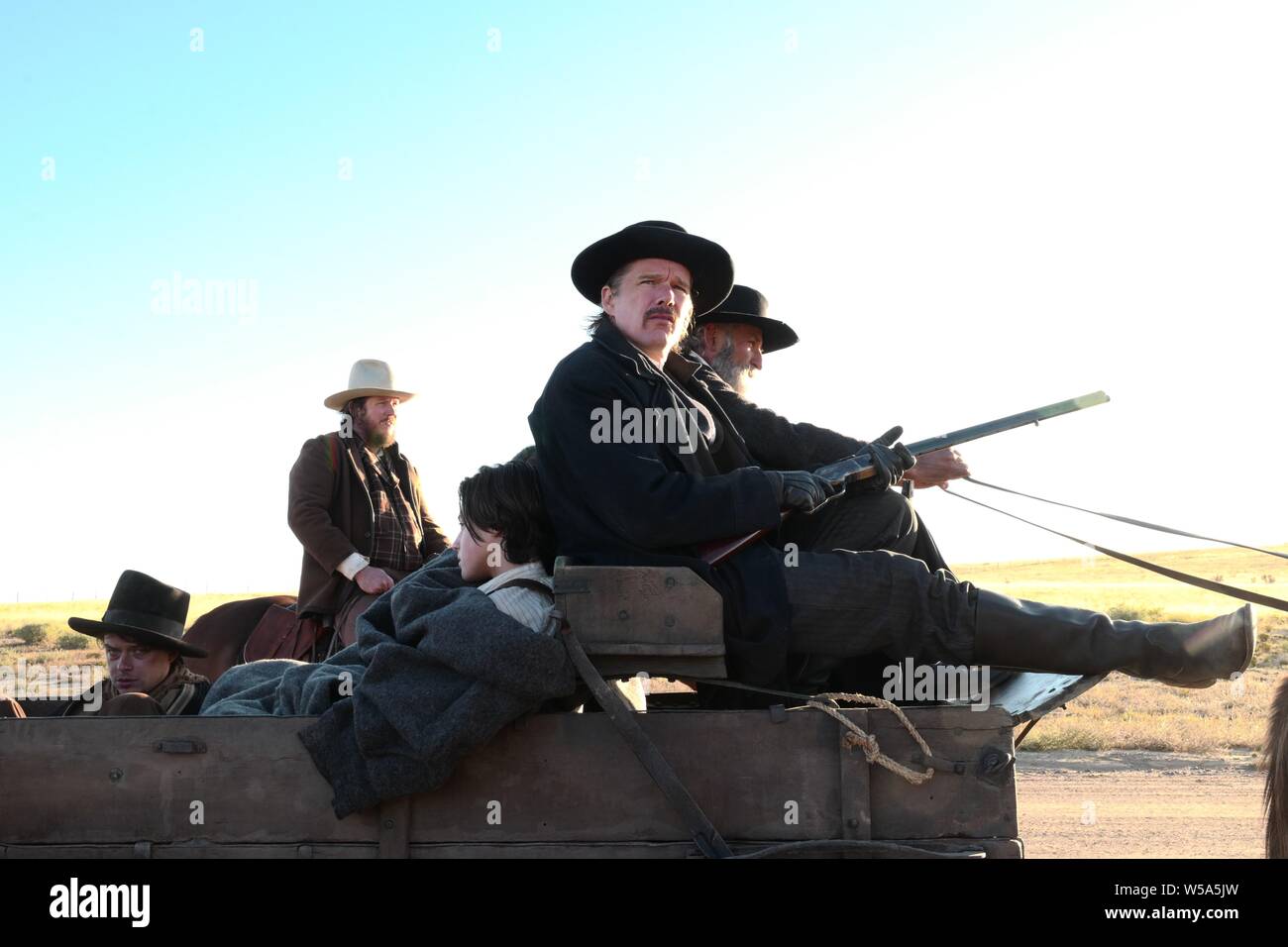 ETHAN HAWKE in THE KID (2019), directed by VINCENT D'ONOFRIO. Credit ...