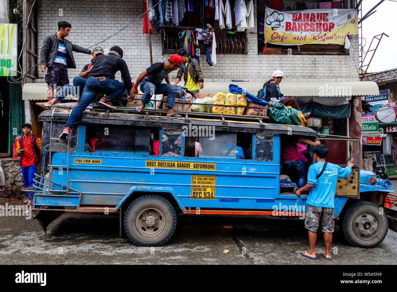 On the bus roof hi-res stock photography and images - Alamy