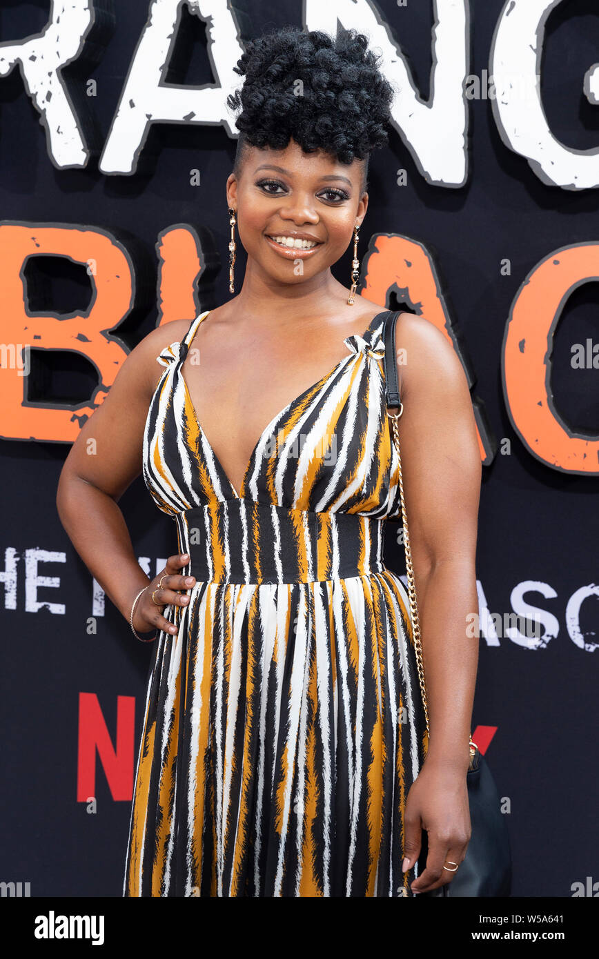 New York, United States. 25th July, 2019. Susan Heyward attends "Orange ...