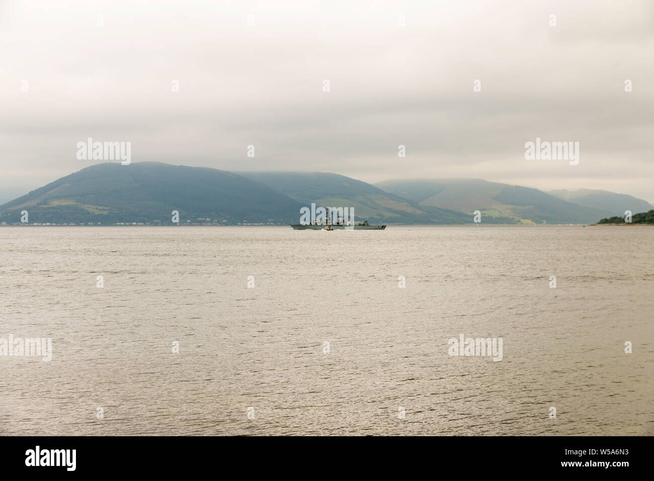 Gourock to Inverkip Coastline West of Scotland July 2019 Stock Photo ...