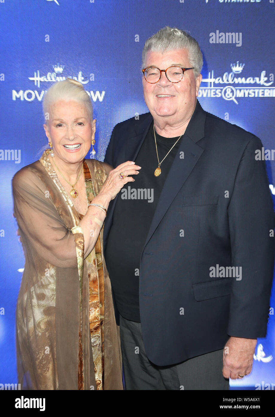 Beverly Hills, Ca. 26th July, 2019. Diane Ladd, Robert Charles Hunter ...