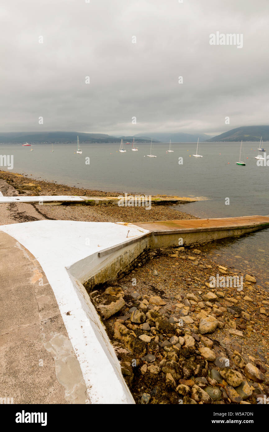 Gourock to Inverkip Coastline West of Scotland July 2019 Stock Photo ...