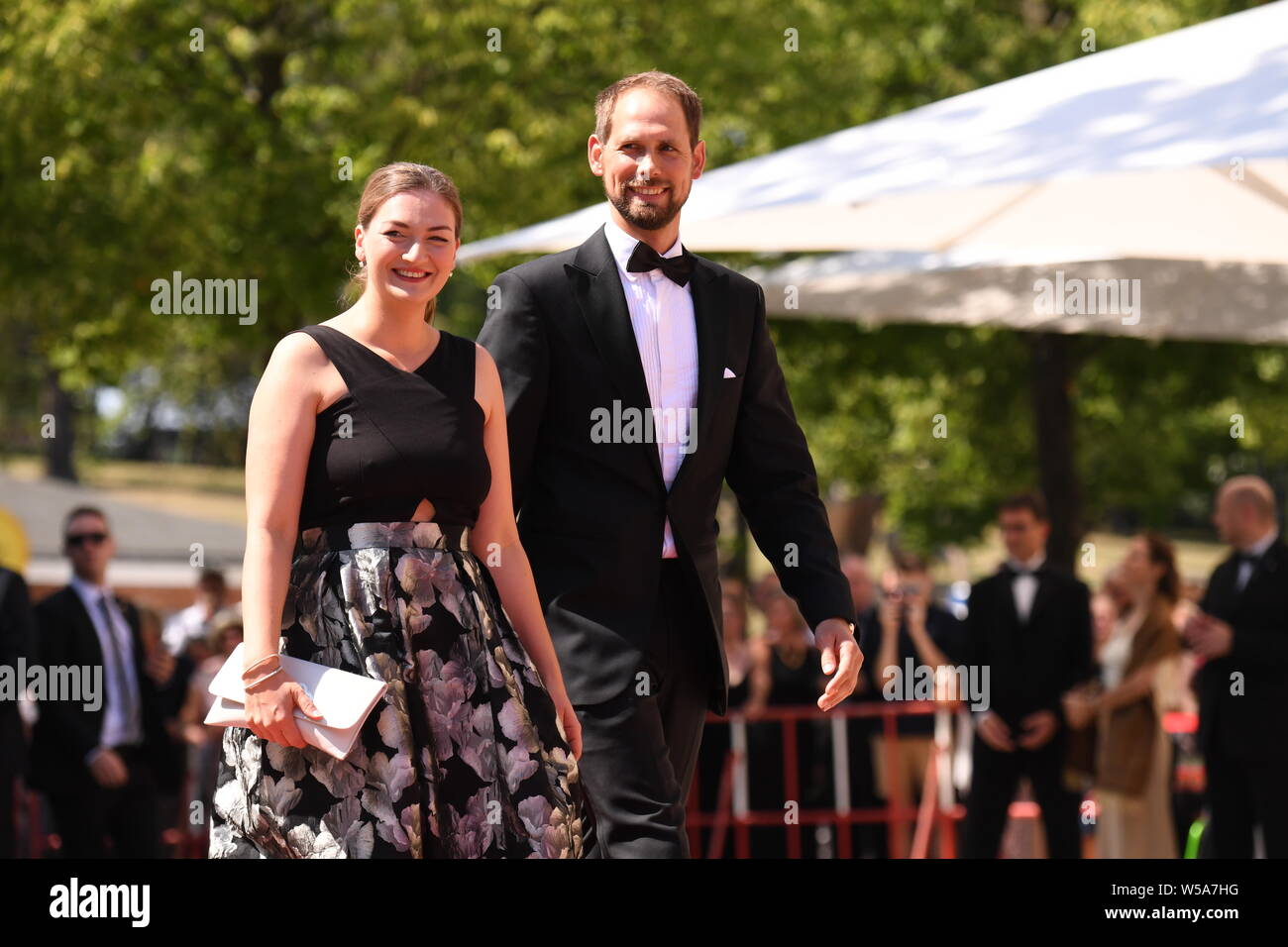 25 July 2019, Germany (German), Bayreuth: Judith Gerlach (CSU ...