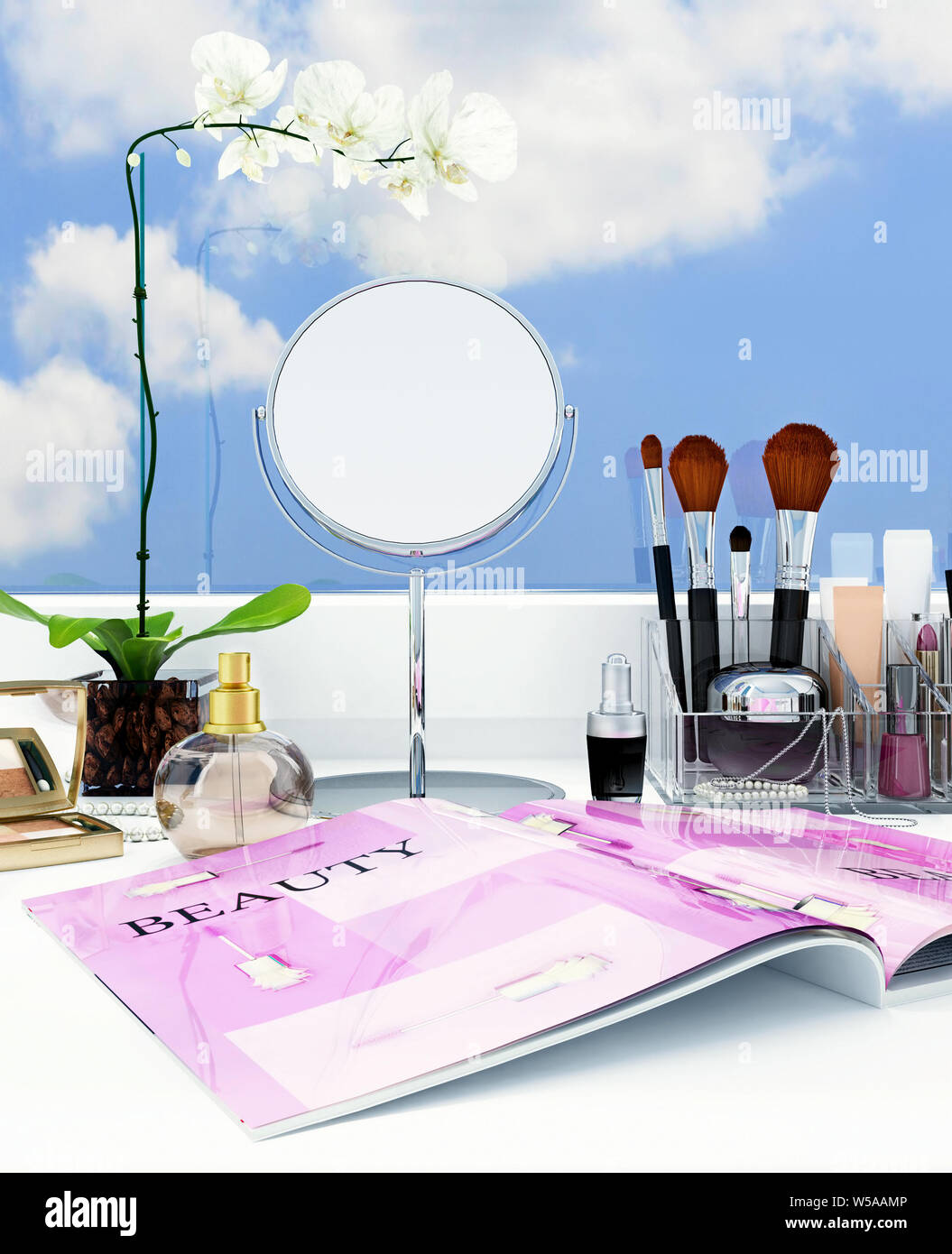 Blush orchid hi-res stock photography and images - Alamy