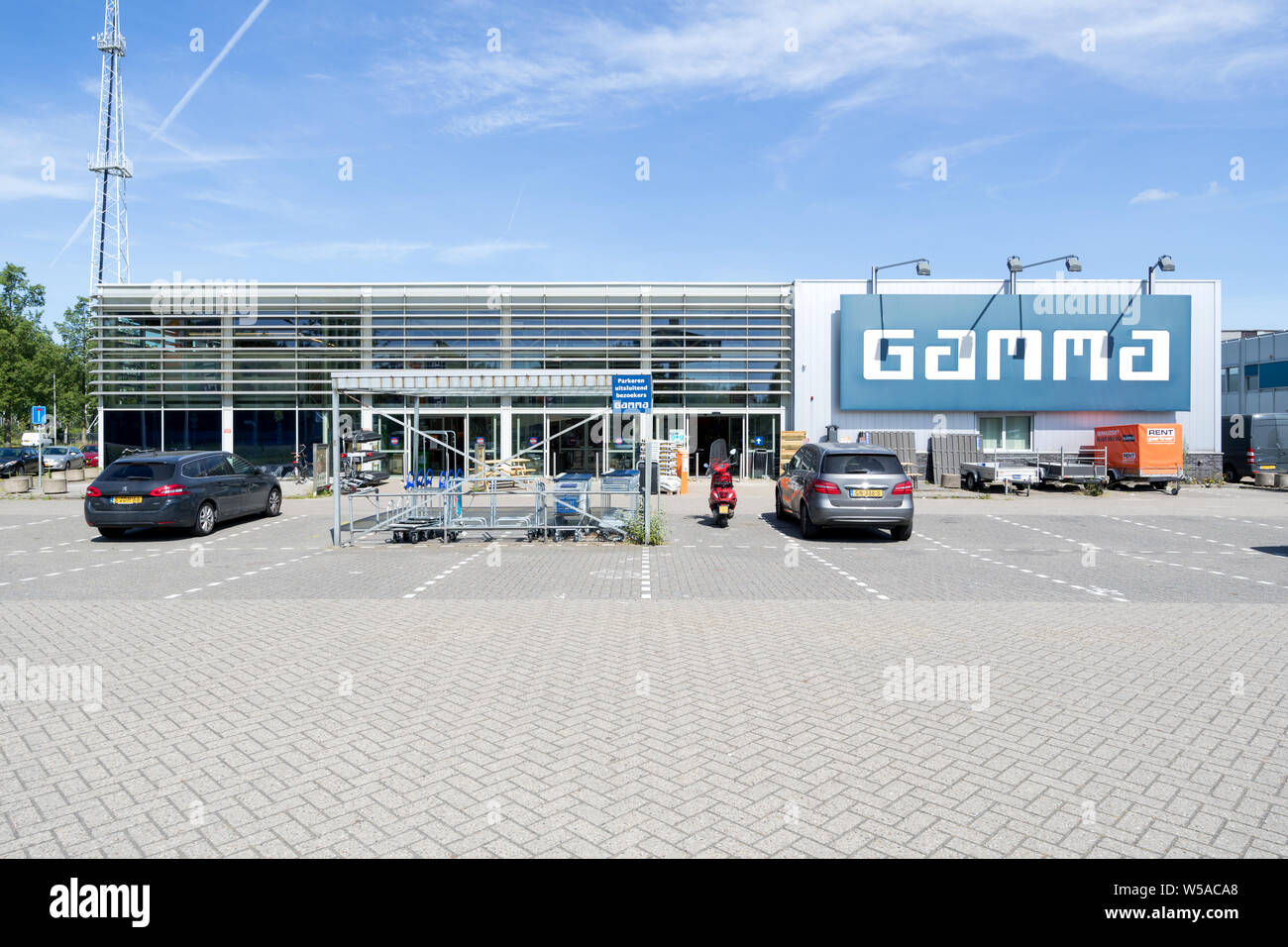 Gamma hardware store in Amsterdam, The Netherlands. Gamma is a Dutch ...