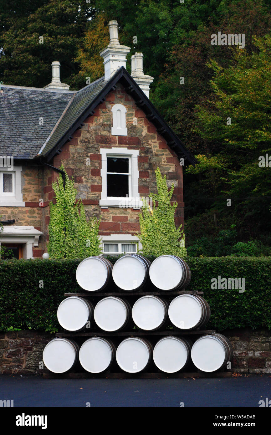 Whisky barrel house hi-res stock photography and images - Alamy