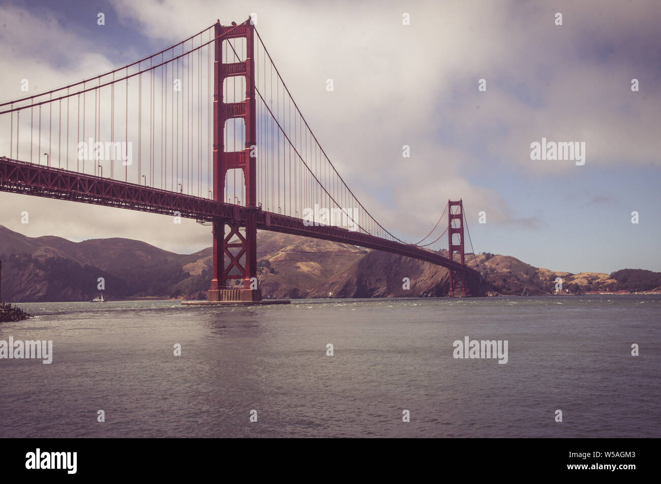 San Francisco Golden Gate Bridge, California Stock Photo - Alamy