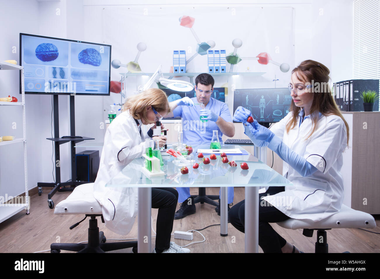 Food microbiology analysis hi-res stock photography and images - Alamy