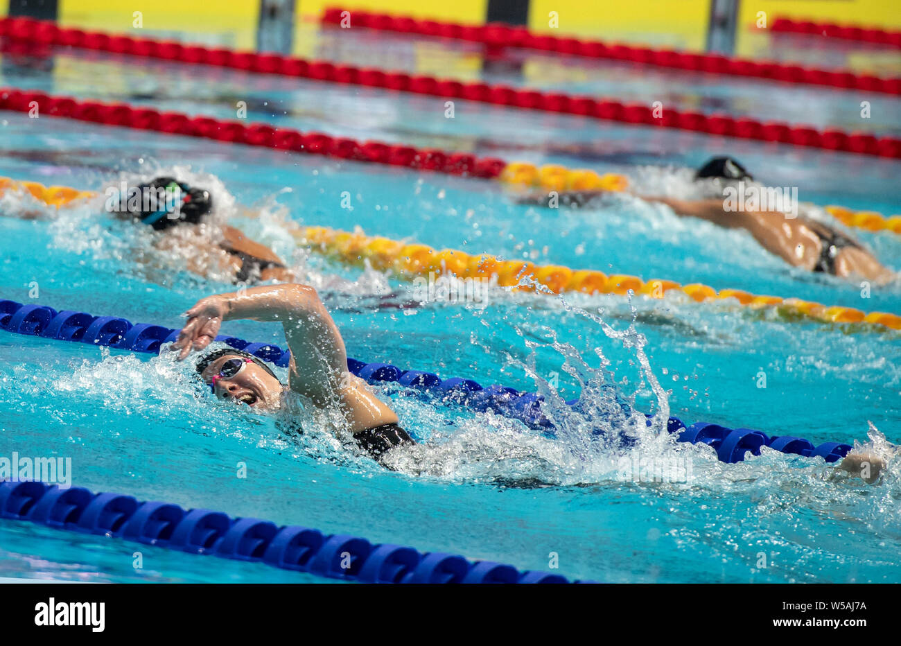 Gwangju, South Korea. 27th July, 2019. Swimming World Championship: 800 ...