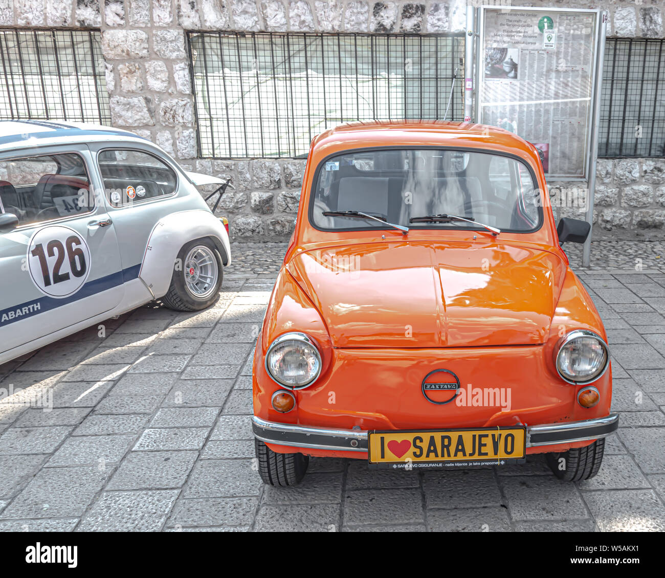 Celebrating 64. birthday of 'Fico' ( Zastava 750) car with ...