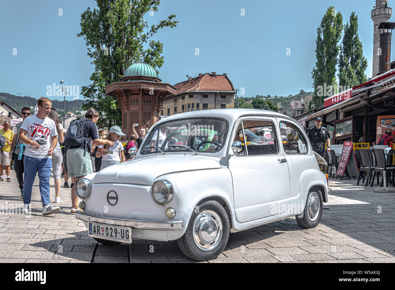 Celebrating 64. birthday of 'Fico' ( Zastava 750) car with ...