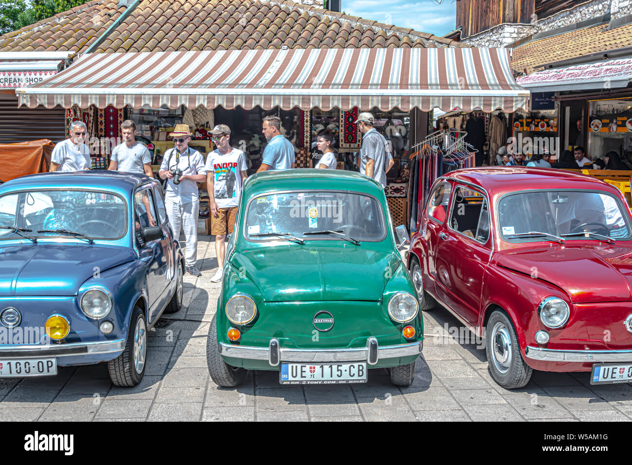 Celebrating 64. birthday of 'Fico' ( Zastava 750) car with ...