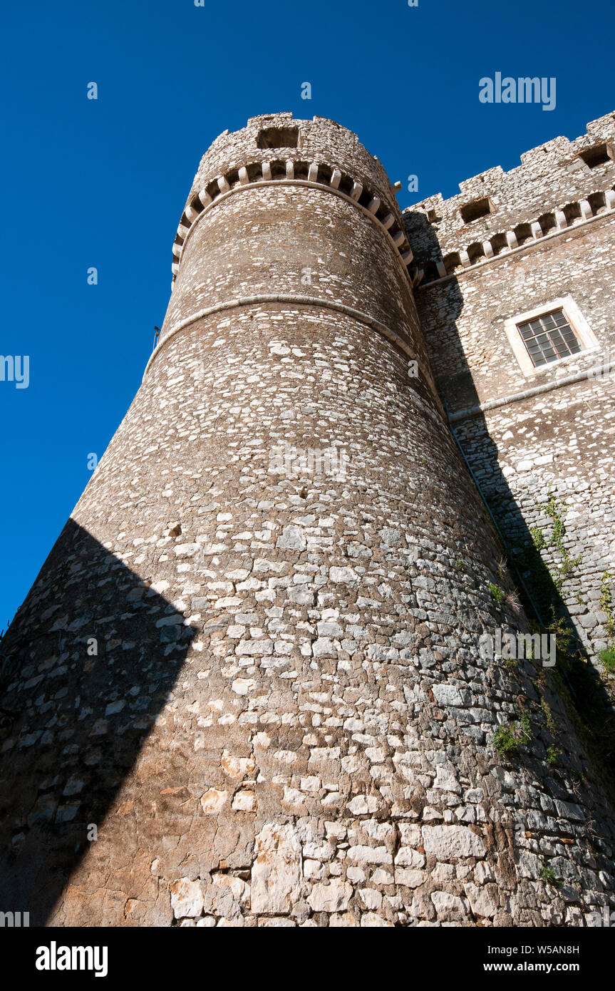 Caetani castle, Sermoneta, Latina, Lazio, Italy Stock Photo - Alamy