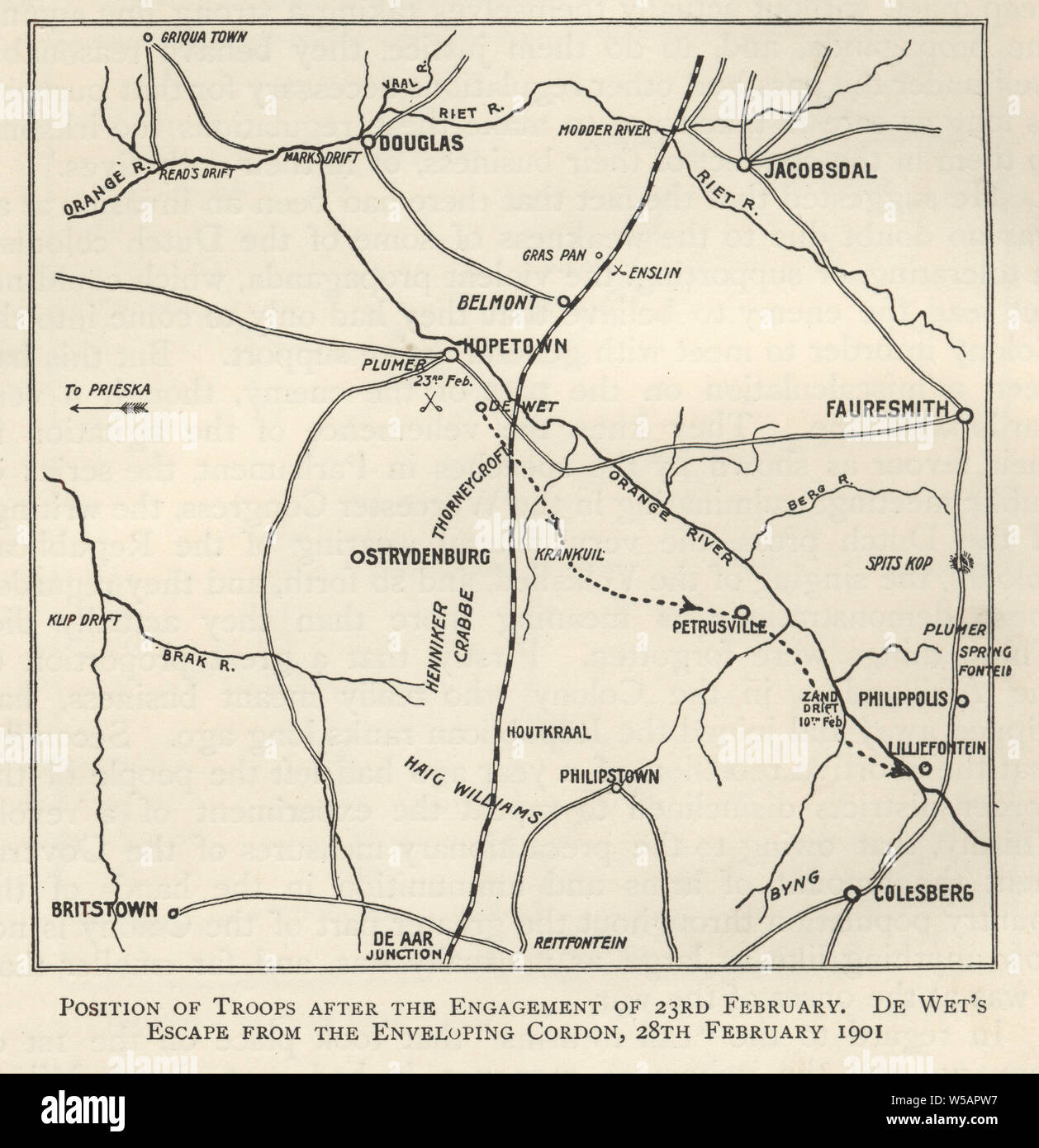 Boer war map hi-res stock photography and images - Alamy