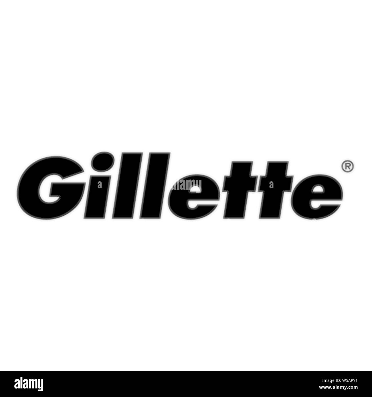 Gillette shave Black and White Stock Photos & Images - Alamy
