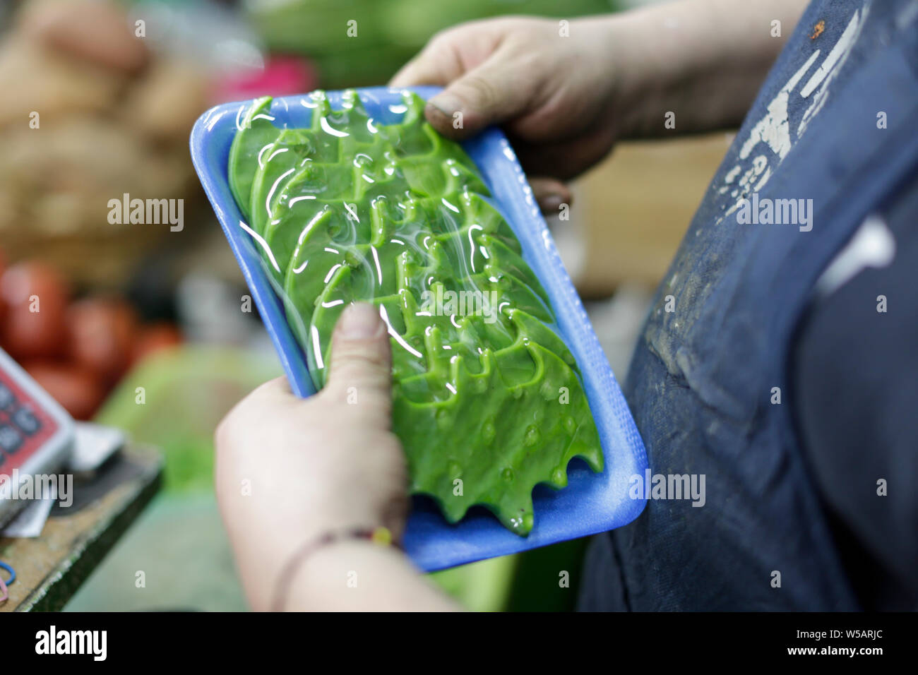 Mexico City, Mexico. 24th July, 2019. A vendor sells batman-shaped ...