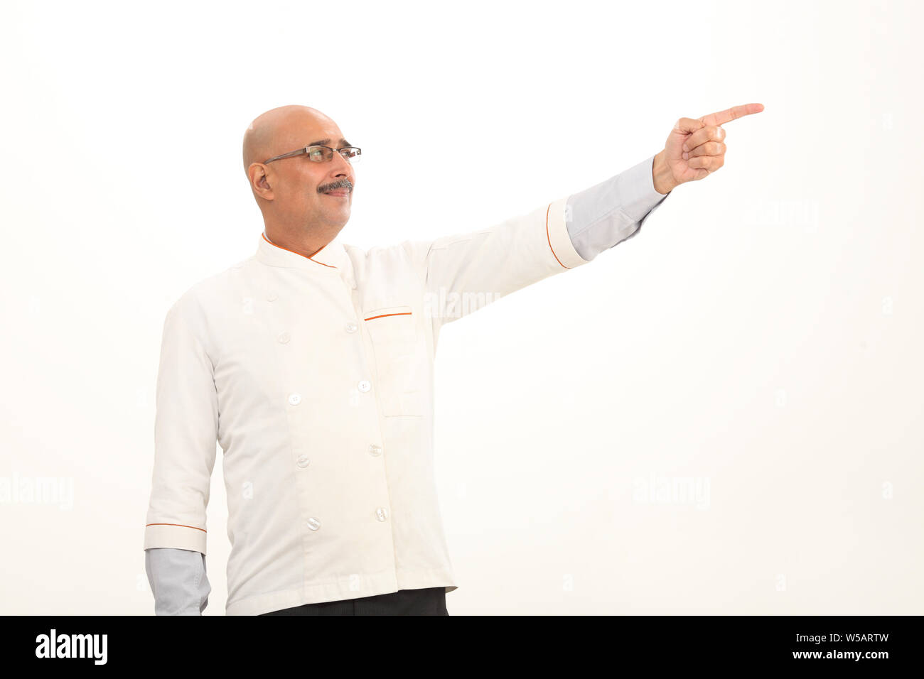 Bald chef head hi-res stock photography and images - Alamy