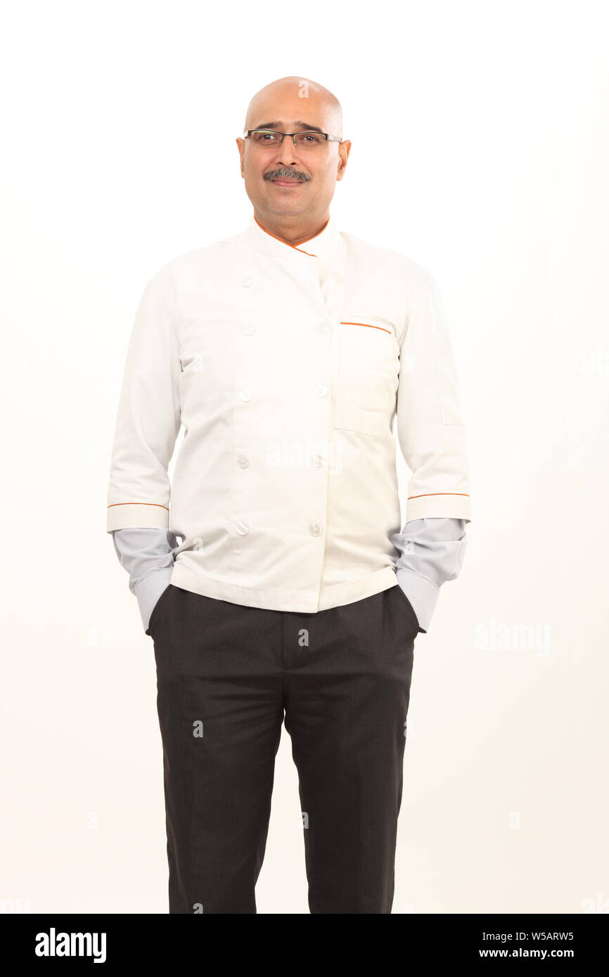 Bald chef head hi-res stock photography and images - Alamy