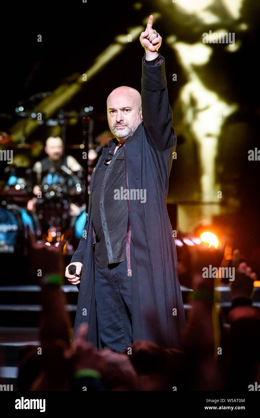 David Draiman a lead singer of Disturbed American heavy metal band ...