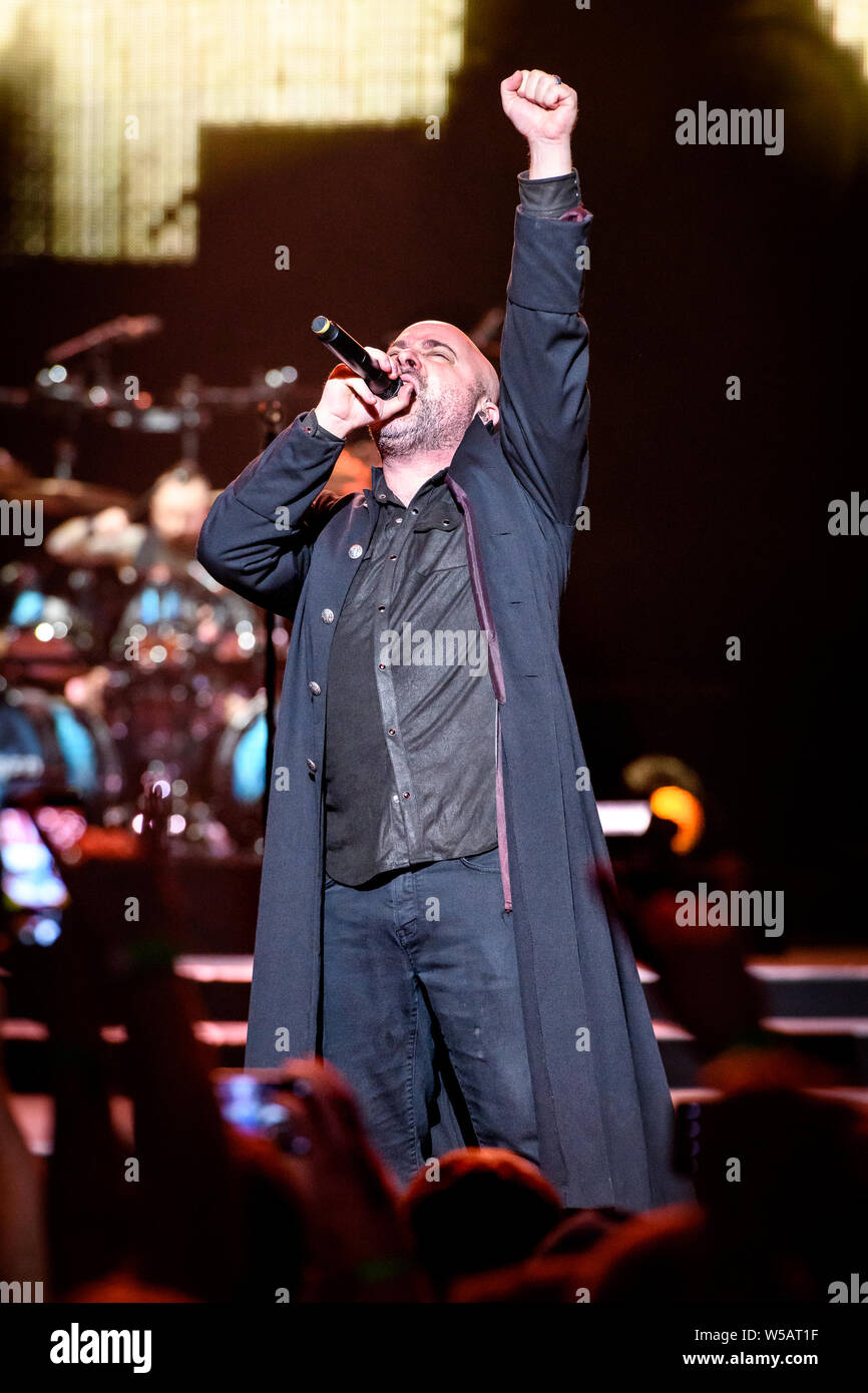 David Draiman a lead singer of Disturbed American heavy metal band ...