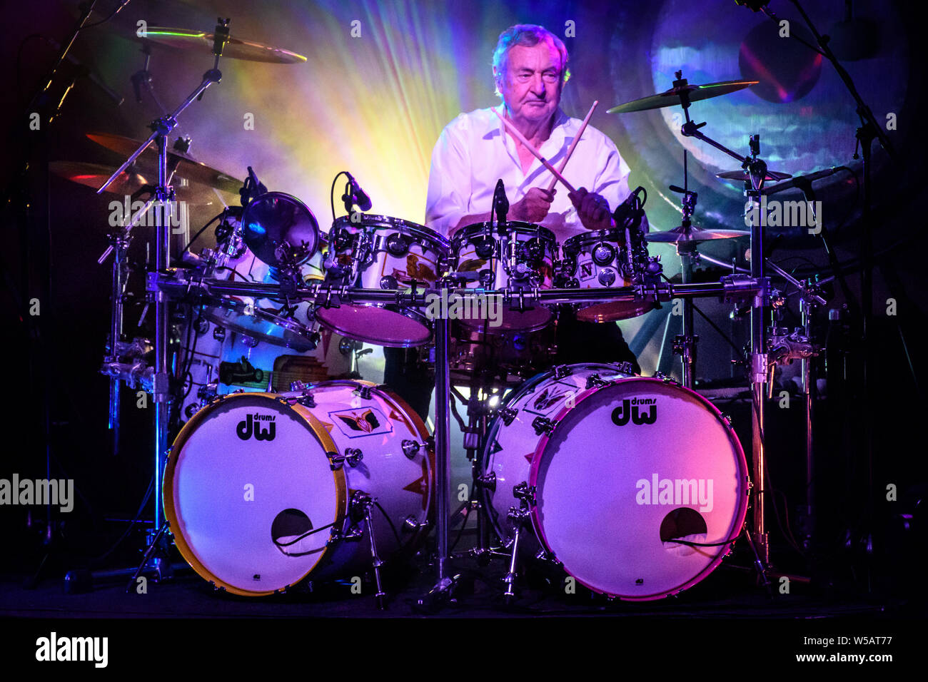 Nick Mason a drummer of the Nick Mason’s Saucerful of Secrets ... Nick Mason a drummer of the Nick Mason’s Saucerful of Secrets ...