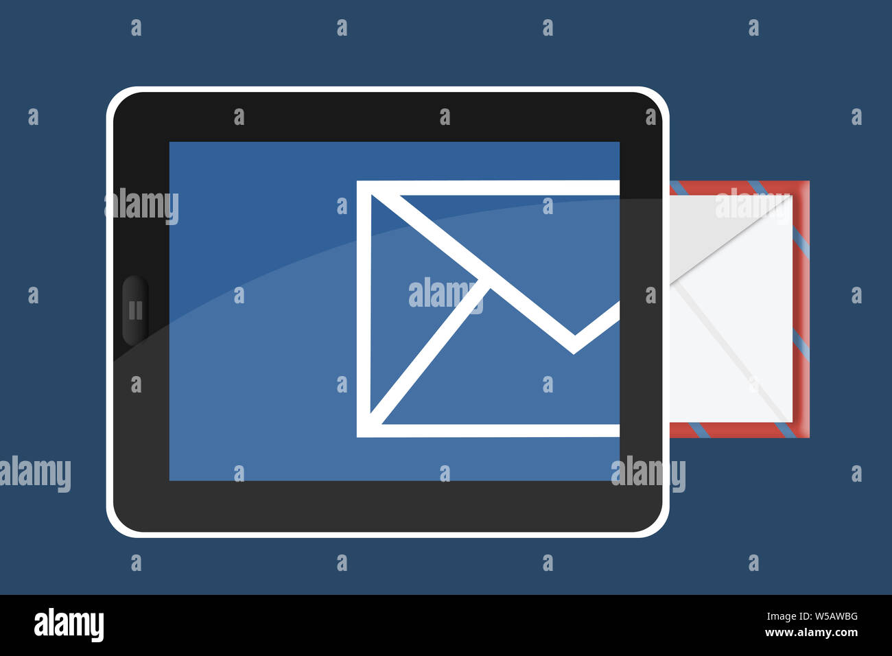 Digital mail hi-res stock photography and images - Alamy