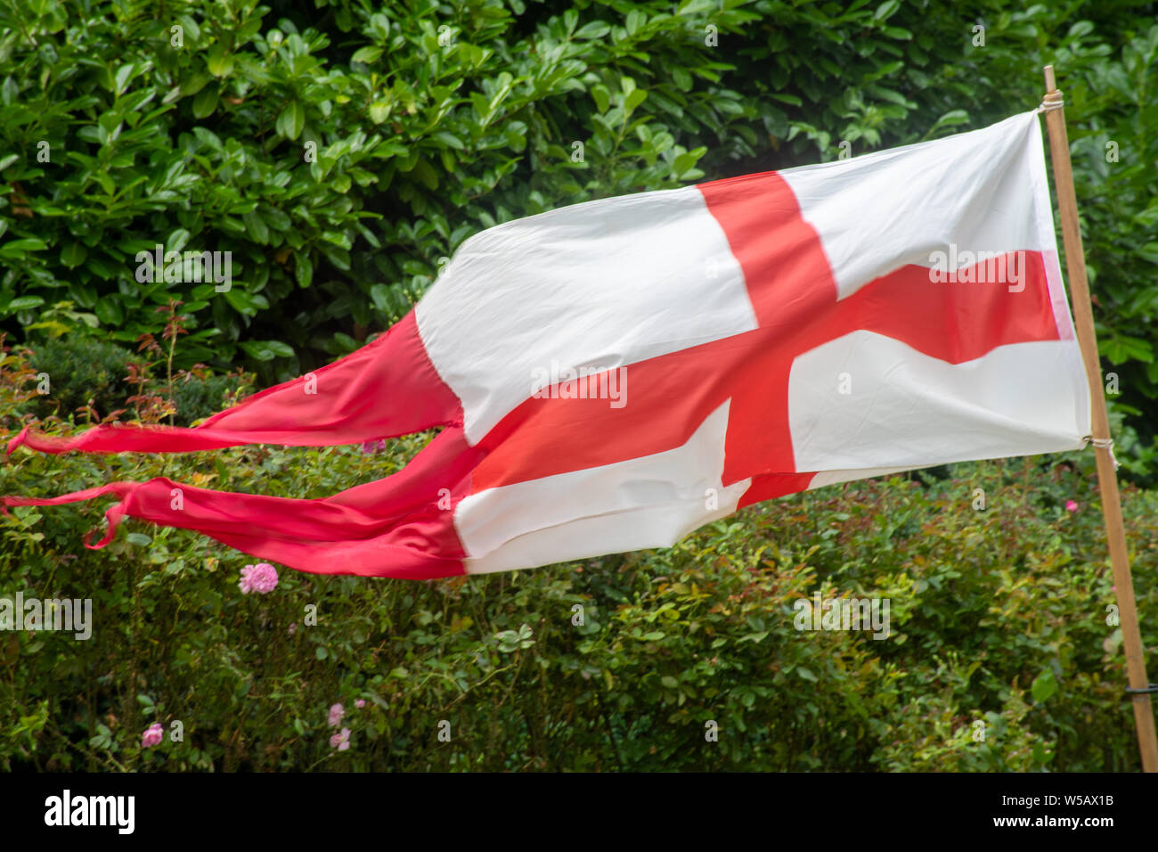 Heraldic style george cross Stock Photo - Alamy