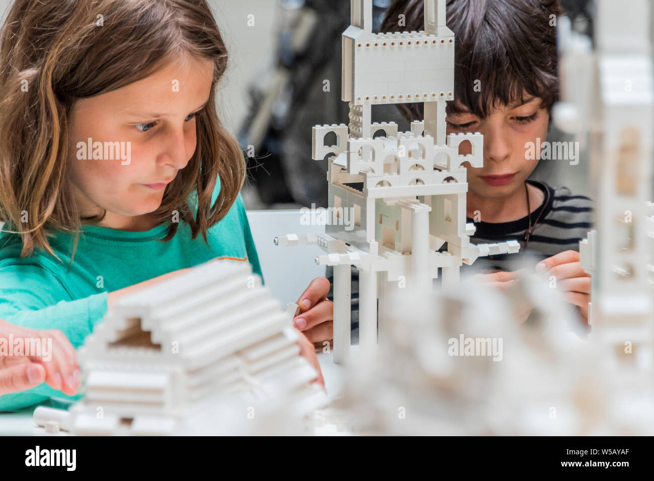 Tate Modern, Southbank, London, 27 Jul 2019 - Olafur Eliasson's The ...
