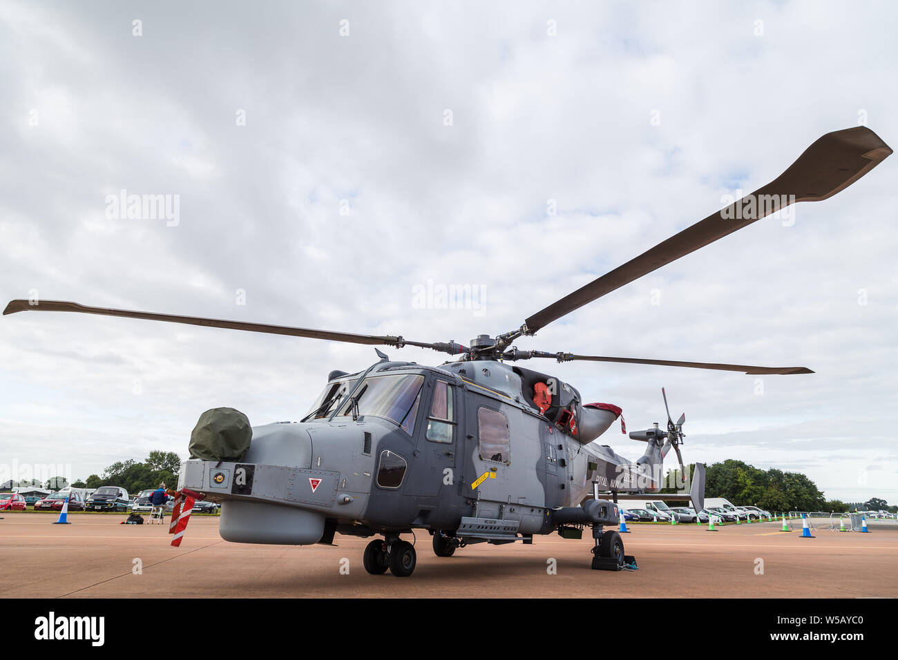 Royal Navy AW159 Wildcat HMA.2 captured at the 2019 Royal International ...