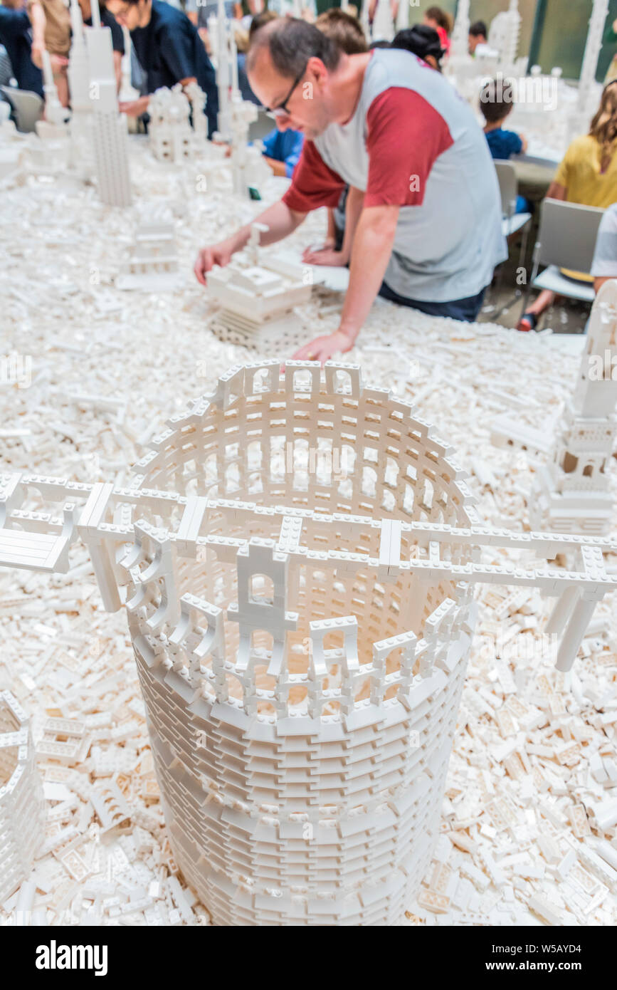 Olafur eliassons cubic structural evolution project 2004 artwork hi-res ...