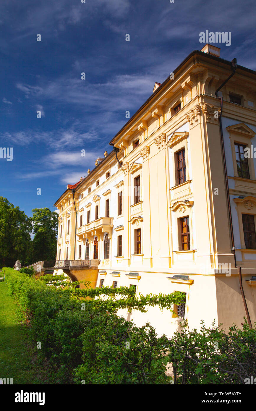 Slavkov Castle, also known as Austerlitz Castle, is a Baroque palace in ...