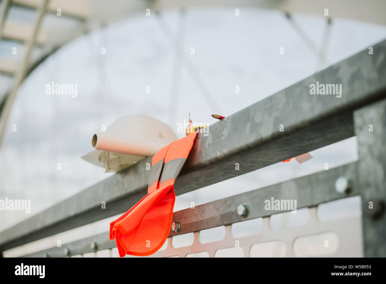 Engineering equipment on the bridge Engineering equipment on the bridge ...