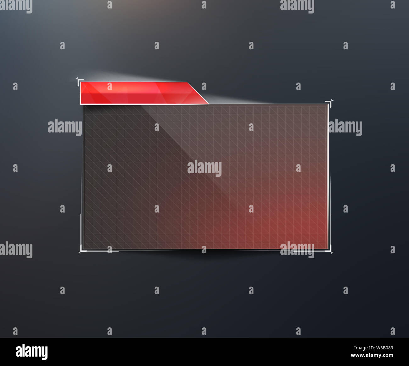 Element of modern design. Instrument panel for text. Dashboard user ...