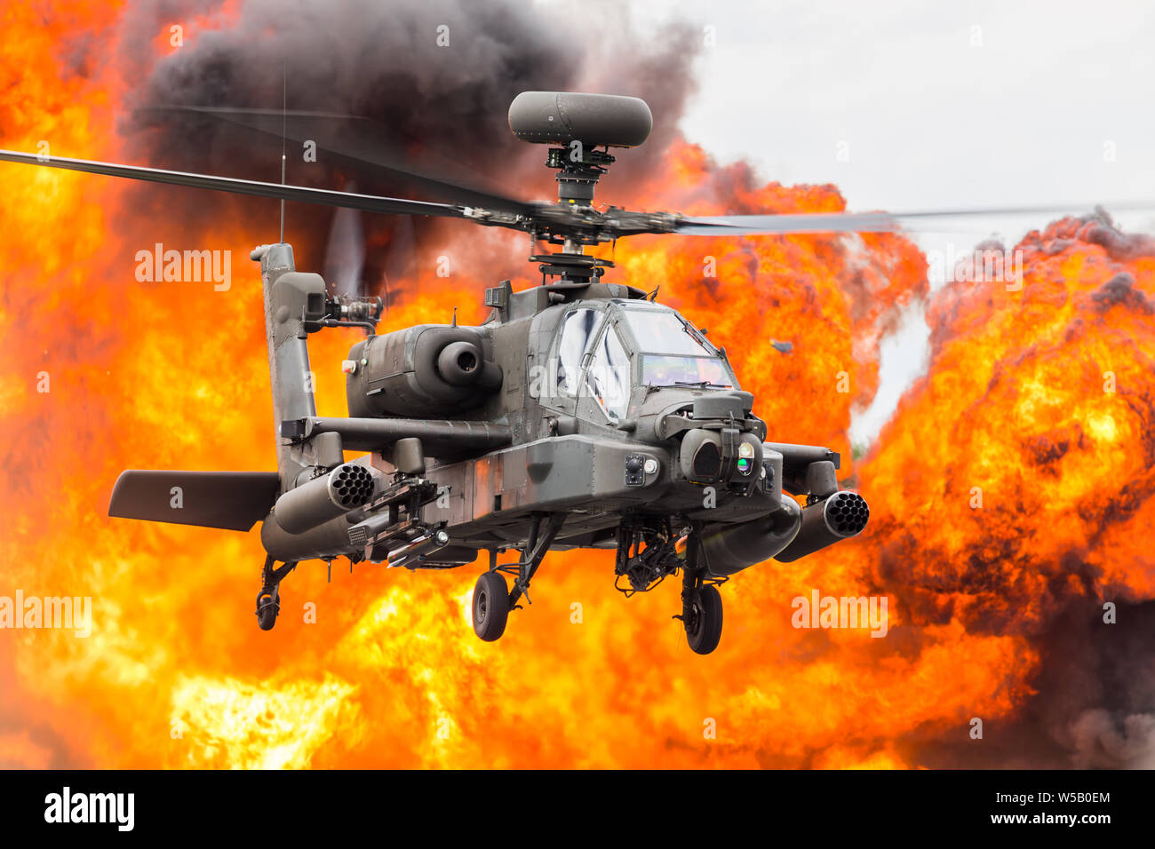 Apache Helicopter Tattoo