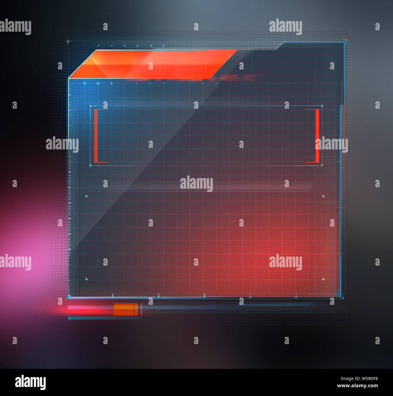 Element of modern design. Instrument panel for text. Dashboard user ...