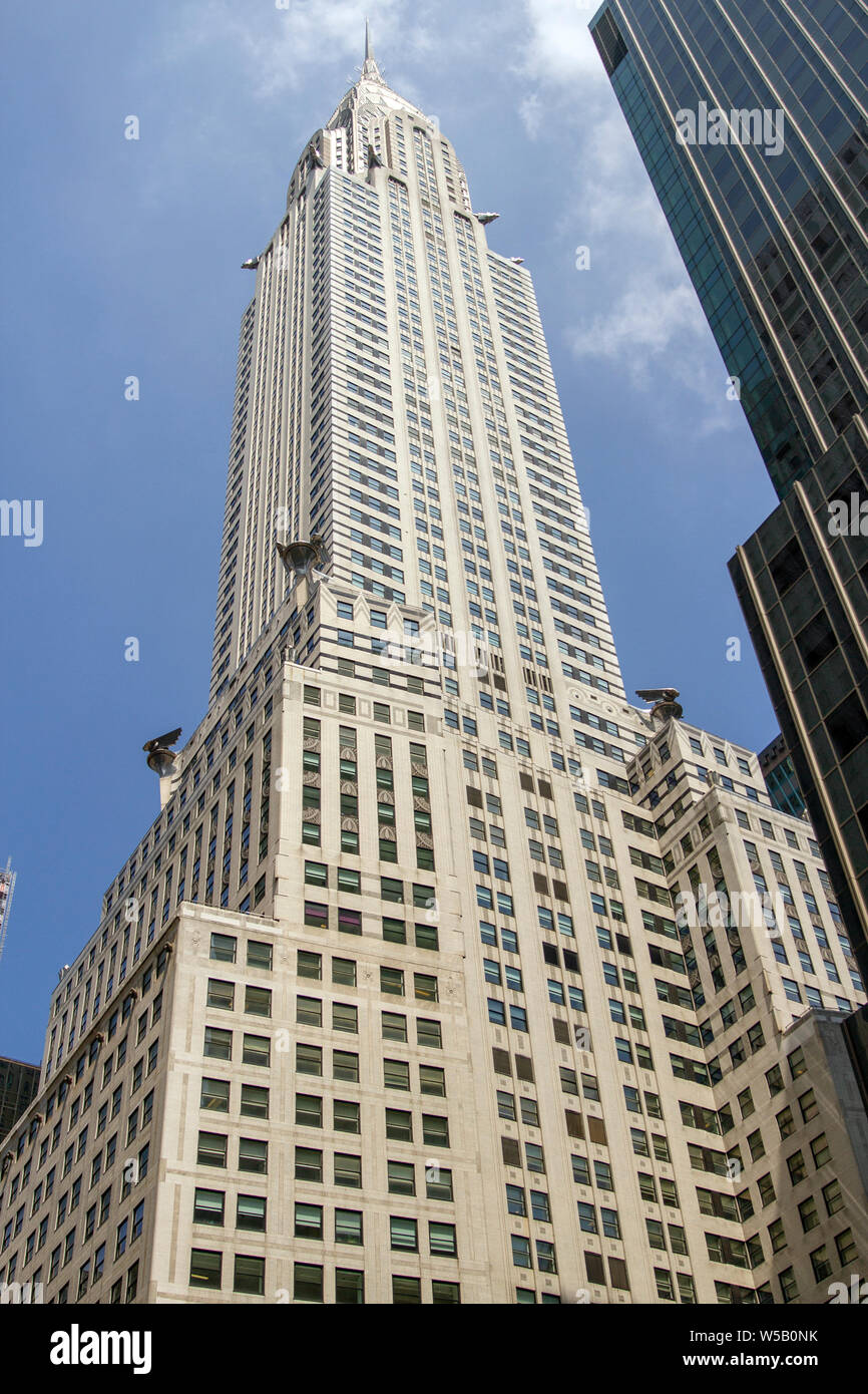 Chrysler Building Construction Stock Photos & Chrysler Building ...