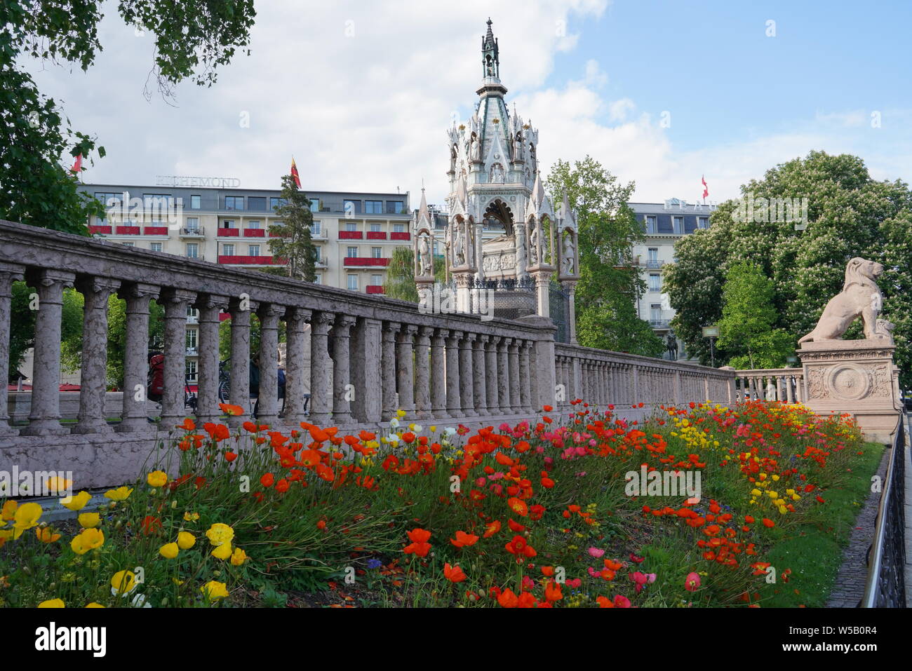 Brunswick Monument, Geneva, Switzerland Stock Photo - Alamy