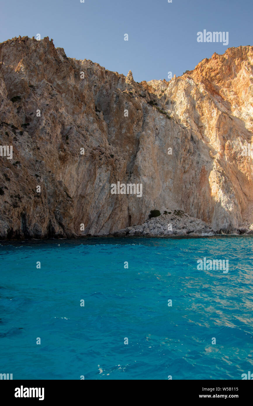 Colorful cliffs milos hi-res stock photography and images - Alamy