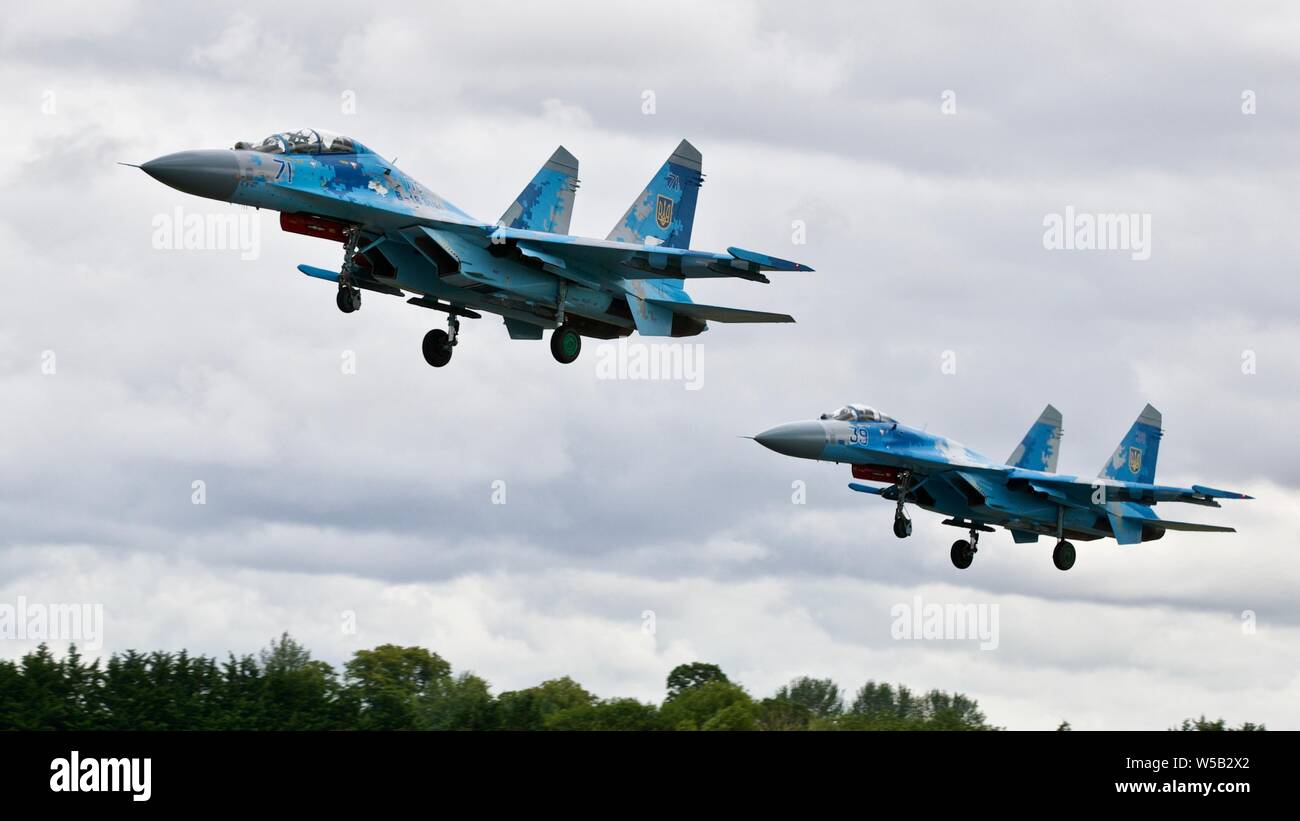 Russian su 27 flanker fighter jets hi-res stock photography and images ...