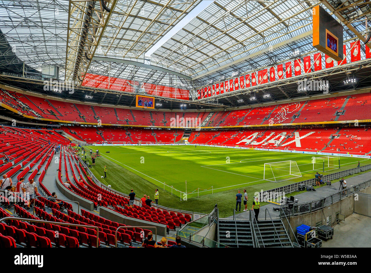 Amsterdam, Netherlands. 27th July, 2019. AMSTERDAM, Johan Cruijff ArenA ...