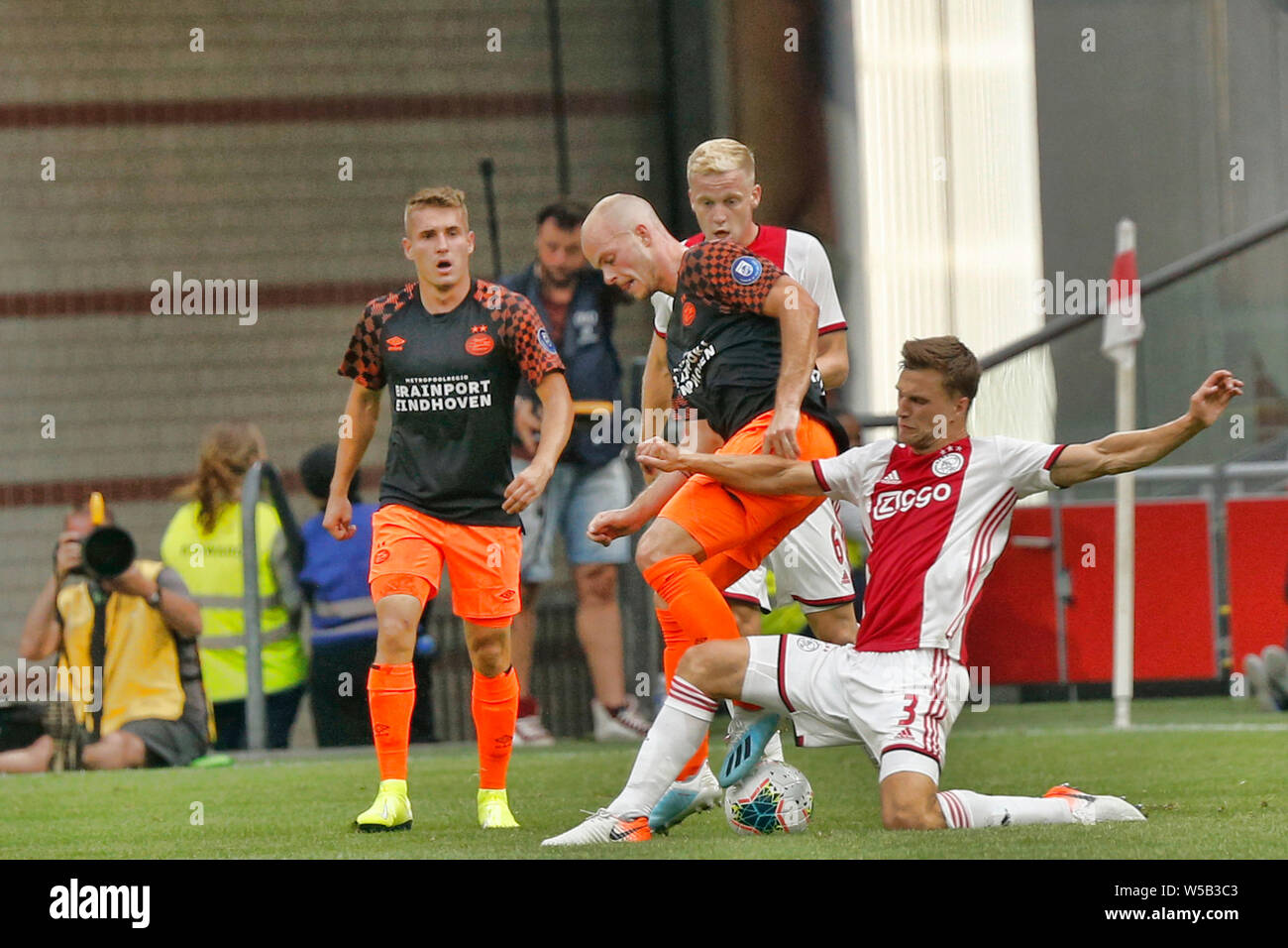 Amsterdam, Netherlands. 27th July, 2019. AMSTERDAM, Johan Cruijff ArenA ...