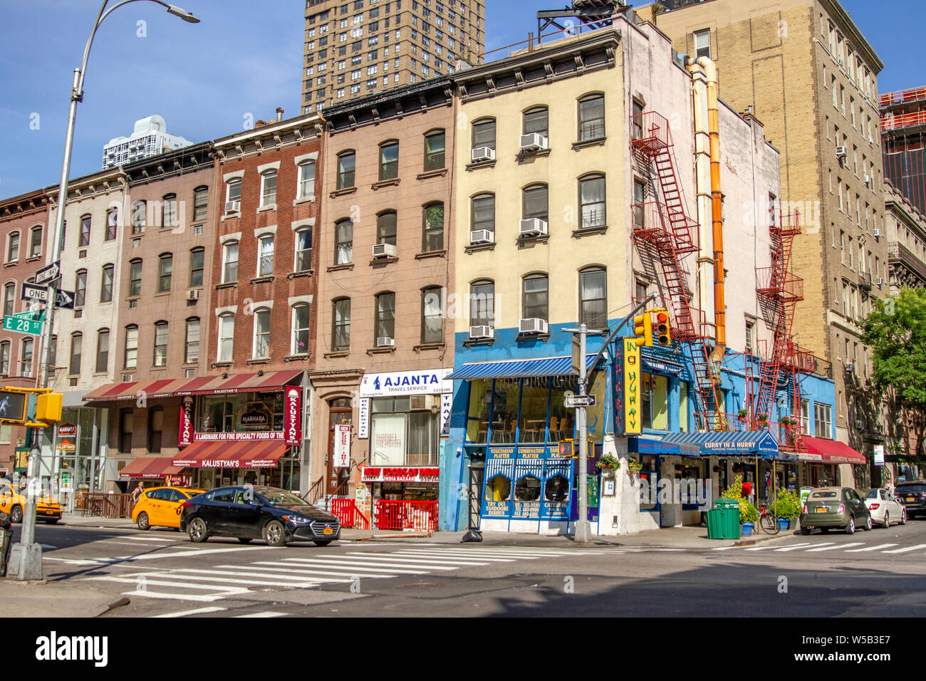 Streets of Manhattan Stock Photo - Alamy