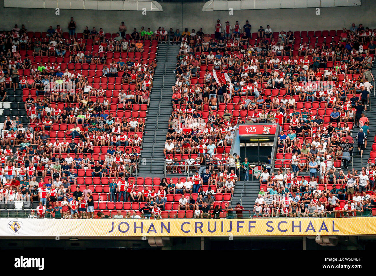 Amsterdam, Netherlands. 27th July, 2019. AMSTERDAM, Johan Cruijff ArenA ...