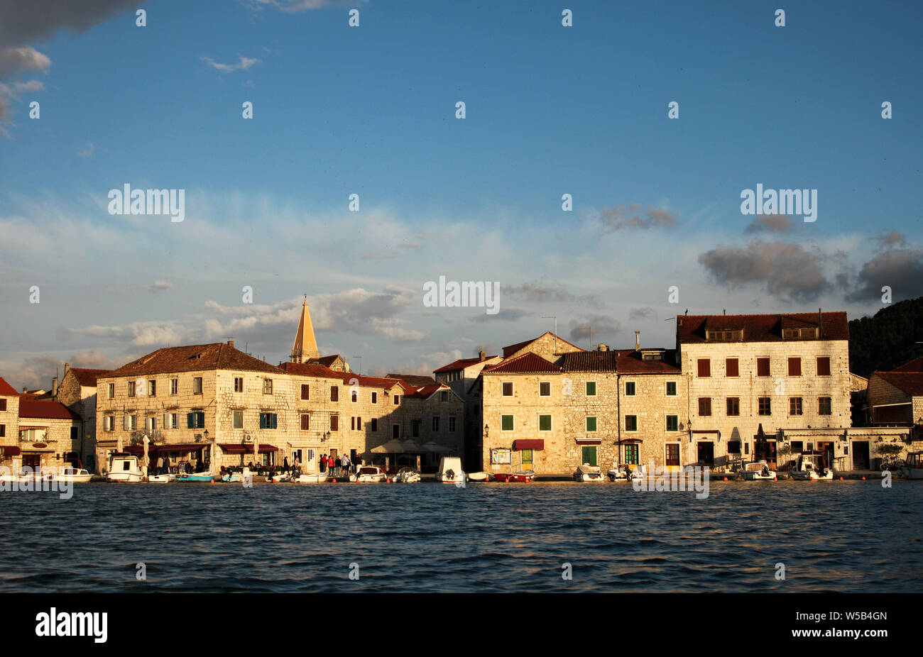 Anchored vessels, boats, ships, sailing boats, etc in Stari grad, Hvar ...