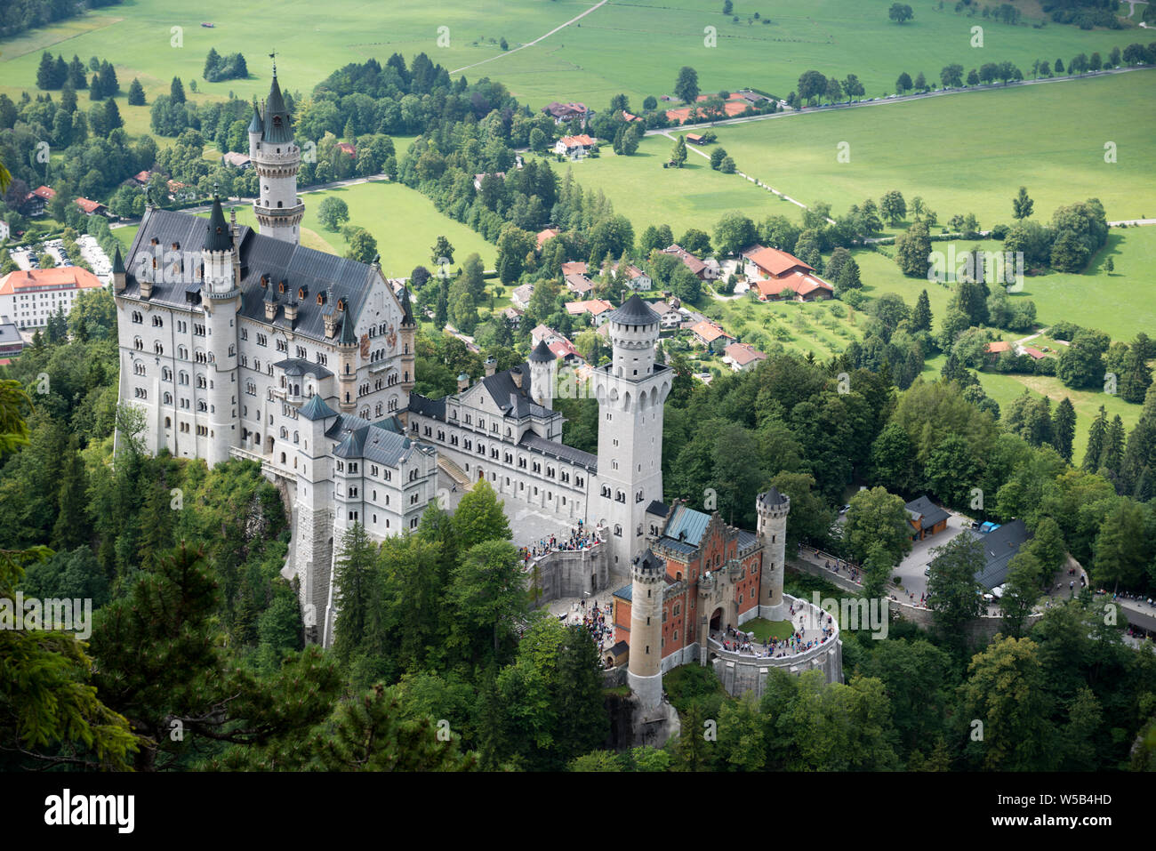 Neuschwanstein Castle in Bavaria, Germany Stock Photo - Alamy