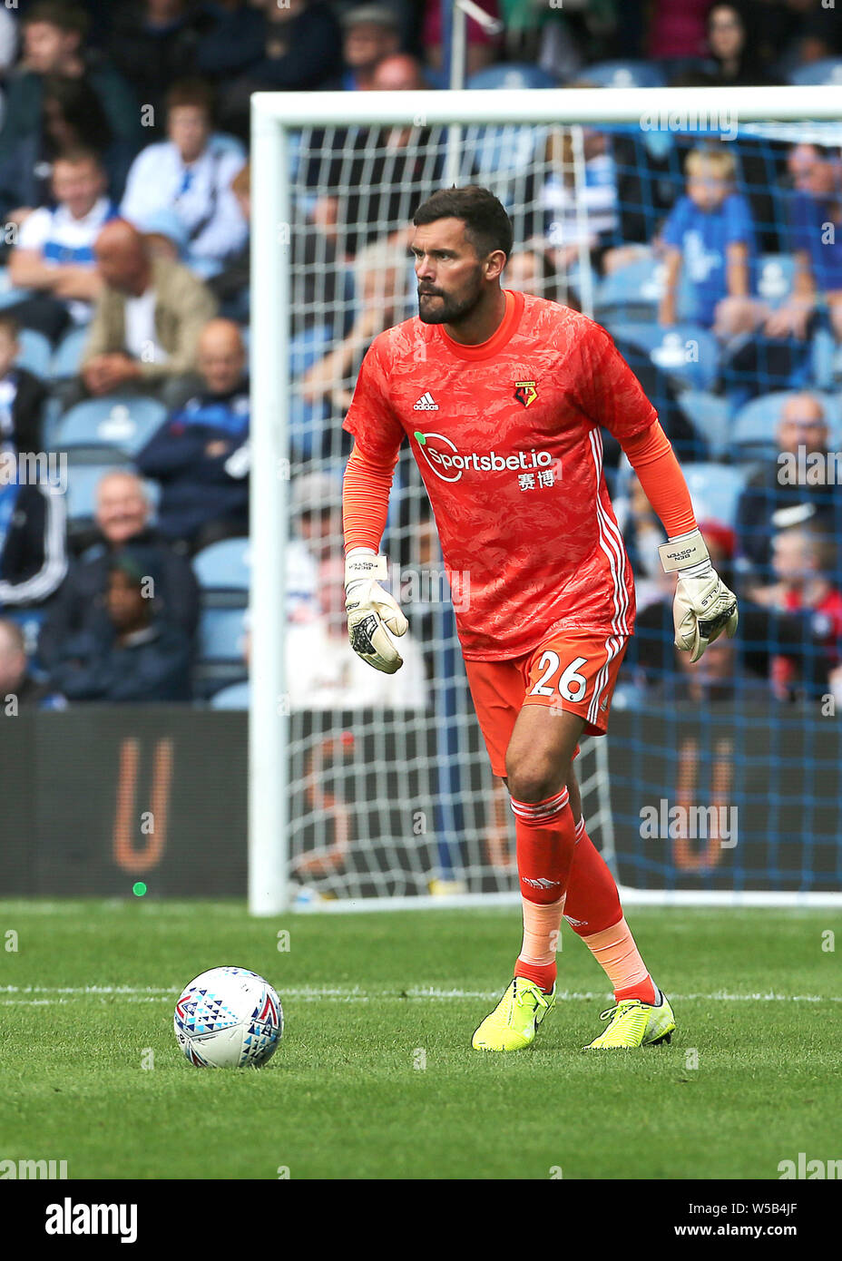 Watford Goalkeeper Ben Foster takes a goal kick during the pre-season ...