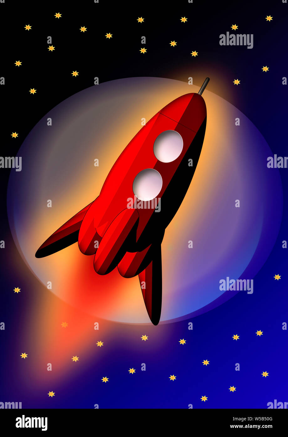 A Rocket To The Moon