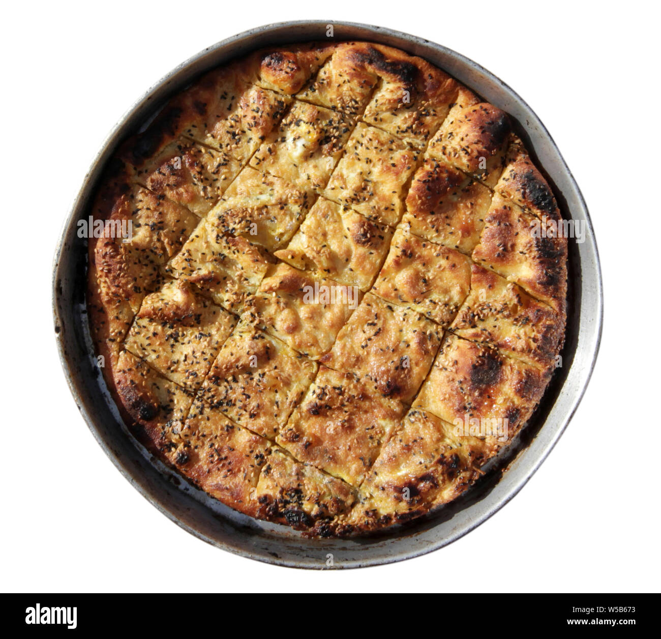 fried homemade sesame pie Stock Photo - Alamy