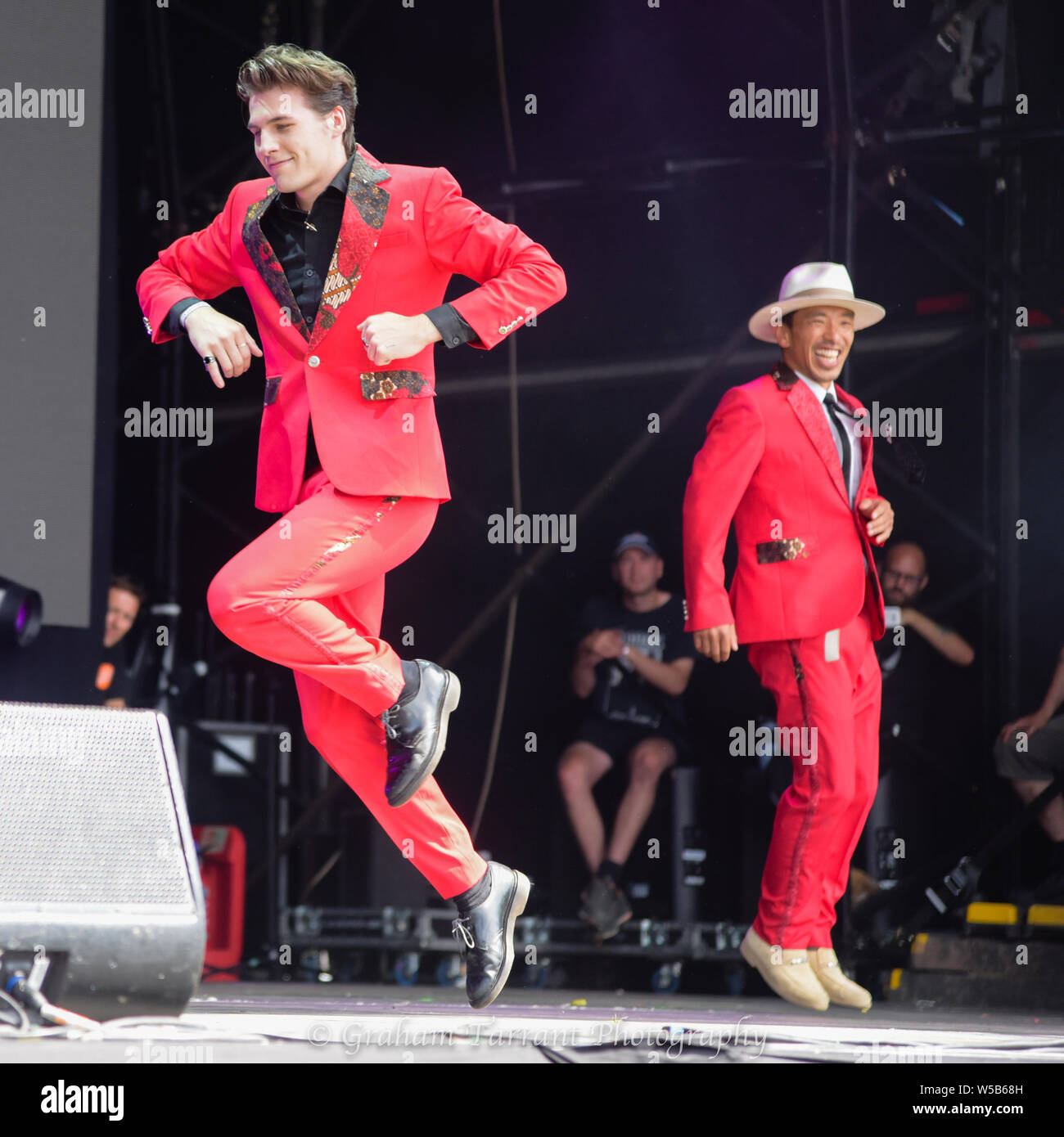 Cuban Brothers, Camp Bestival 2019 Stock Photo - Alamy